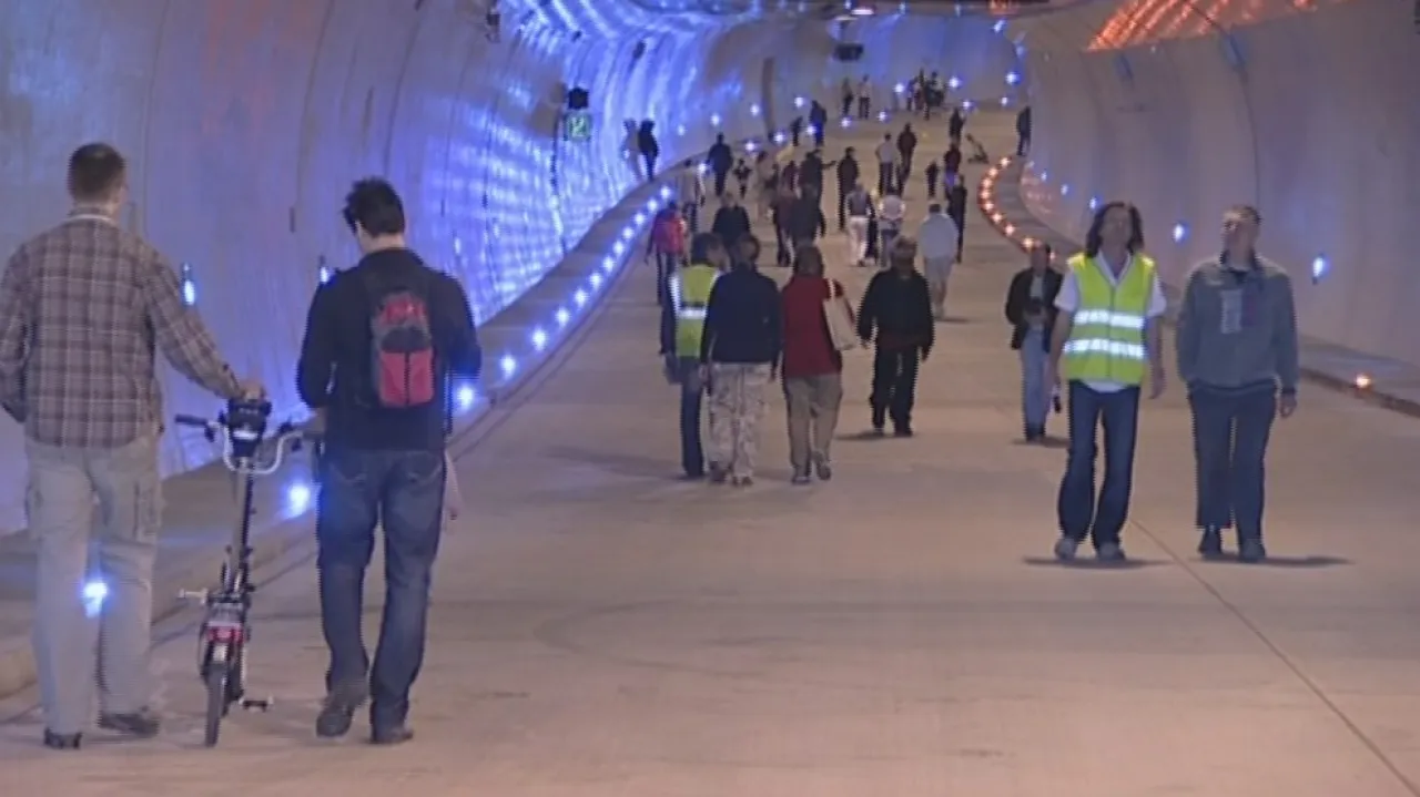 Dobrovského tunely v Brně se otevřou 31. srpna — ČT24 — Česká televize