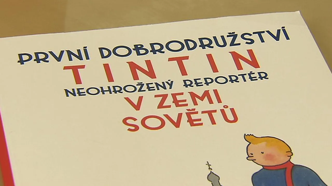 Tintin jde pro velký úspěch znovu do dražby — ČT24 — Česká televize