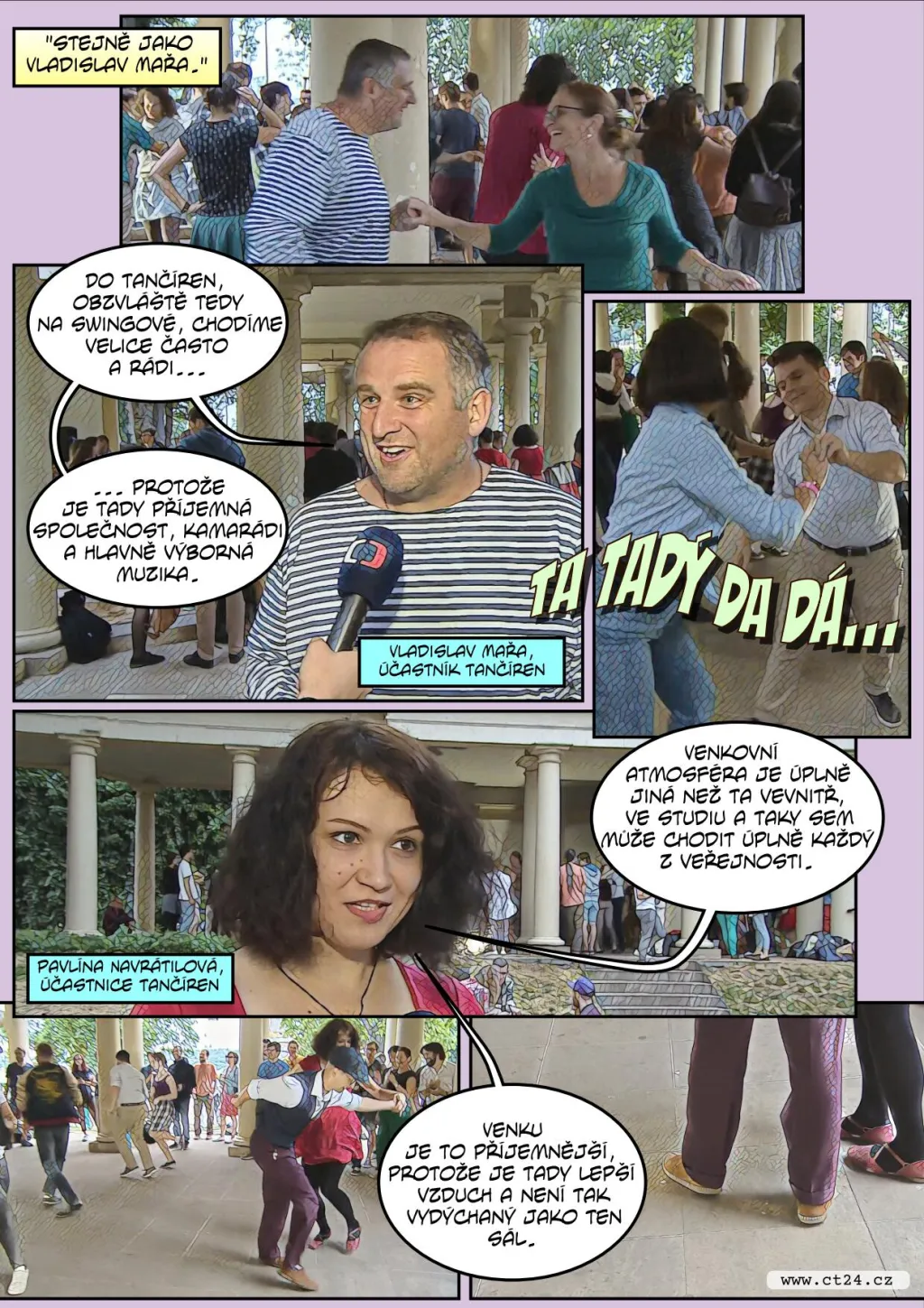 Venkovní tančírny v Brně lákají na jazz i rokenrol — ČT24 — Česká televize