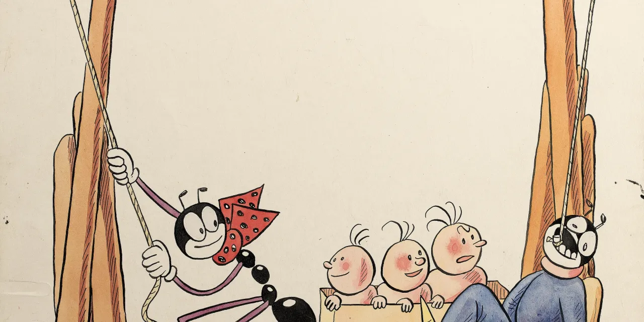 Ferda Mravenec pomáhal Sekorovi za války i v boji proti škůdcům. Oba ...