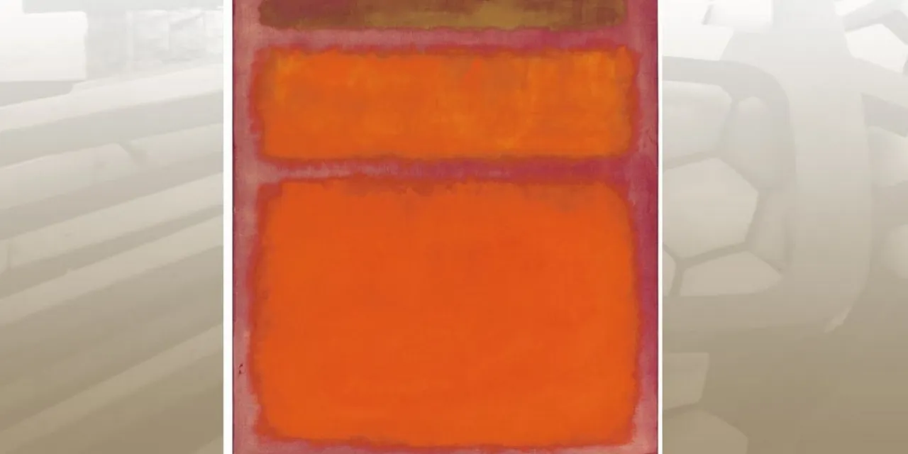 Orange, Red, Yellow je nejdražším poválečným uměleckým dílem — ČT24 ...