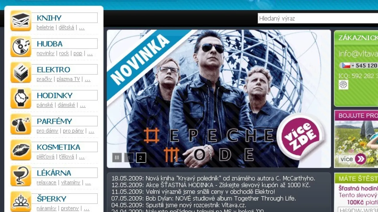 Konec insolvence: Vltava.cz utekla hrobníkovi z lopaty — ČT24 — Česká televize