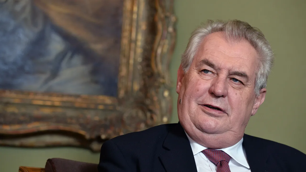 Nádor jménem Islámský stát metastázoval, řekl Zeman velvyslancům — ČT24 ...