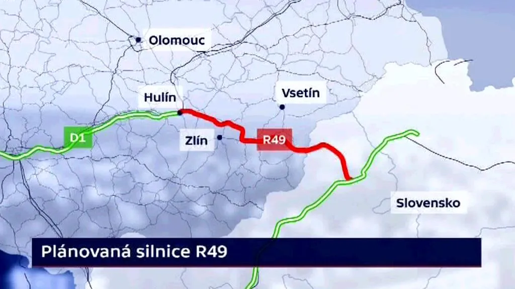 Stavba R49 se zpožďuje kvůli sporům s ekology — ČT24 — Česká televize