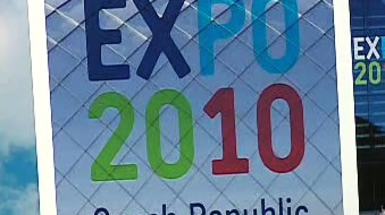 Organizátoři představili logo pro EXPO 2010 — ČT24 — Česká televize