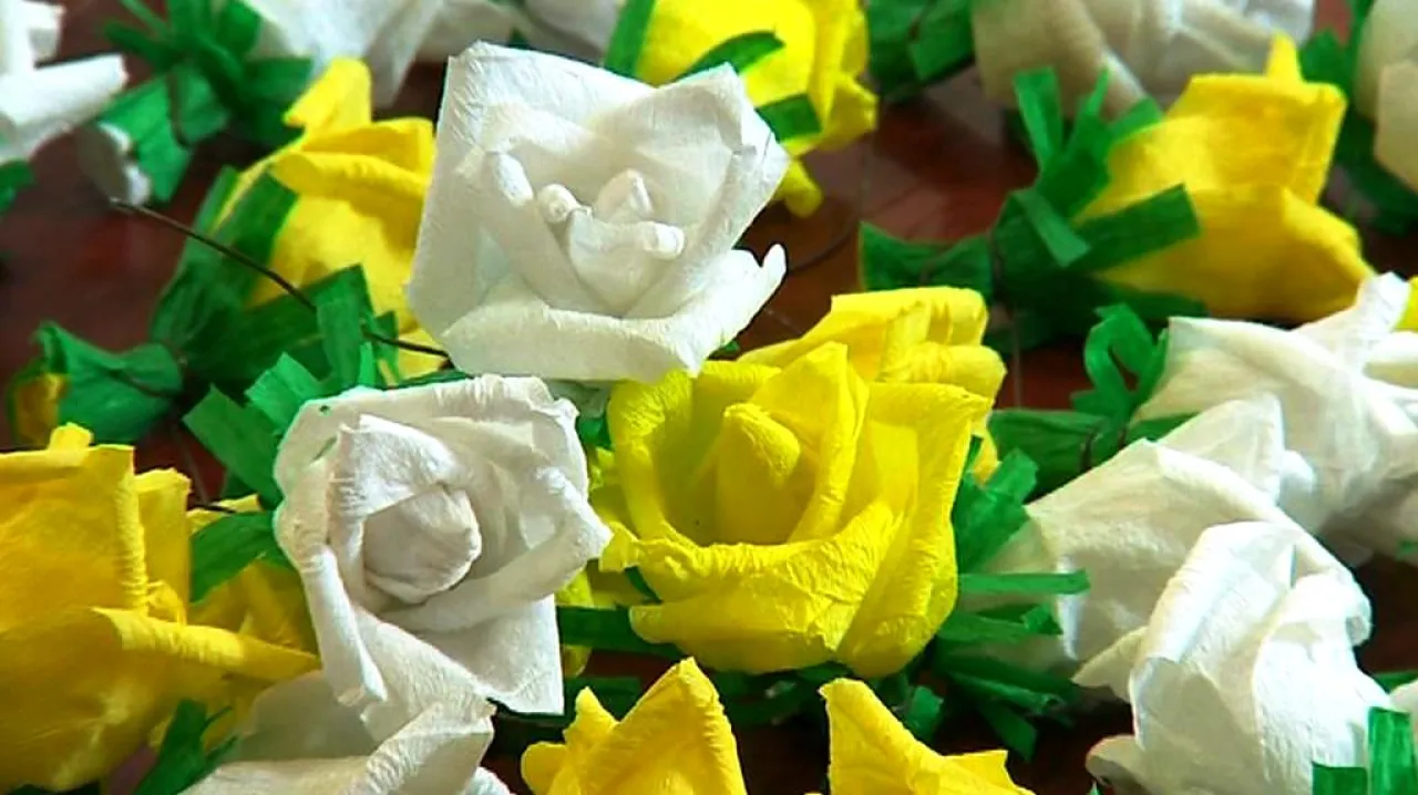 Kunovice chystají Jízdu králů: 1660 krepových růží x 21 koní — ČT24 ...