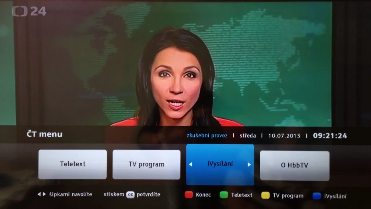 Archiv ČT ve vašem chytrém televizoru — ČT24 — Česká televize