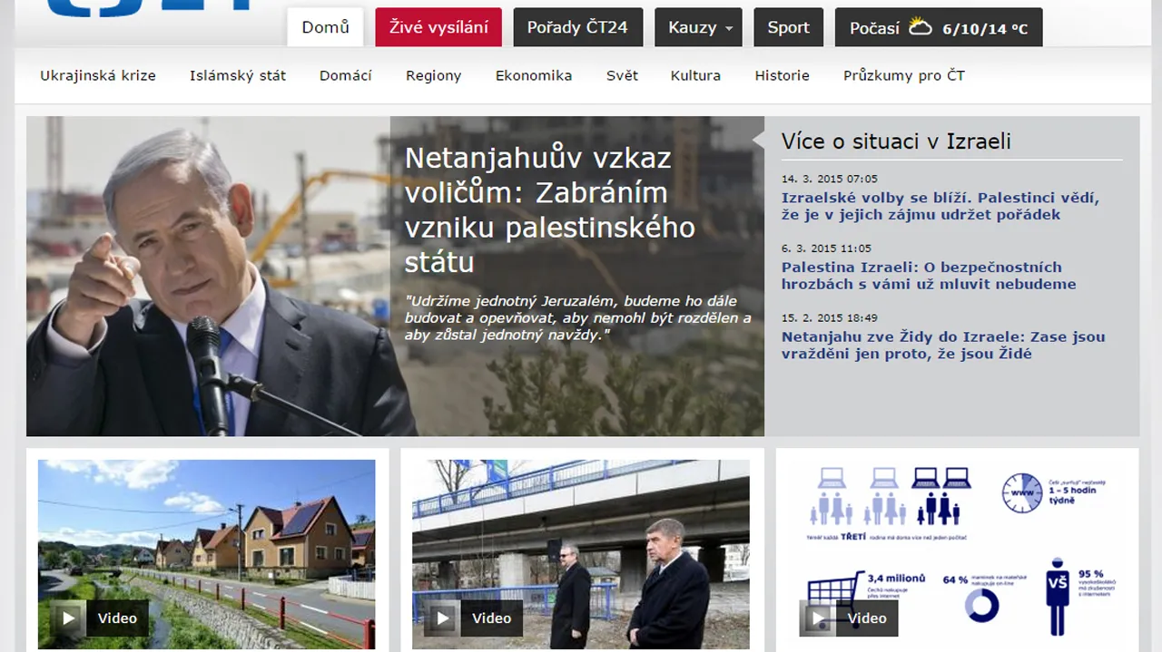 Nejserióznější zpravodajství hledejte na webu ct24.cz — ČT24 — Česká ...