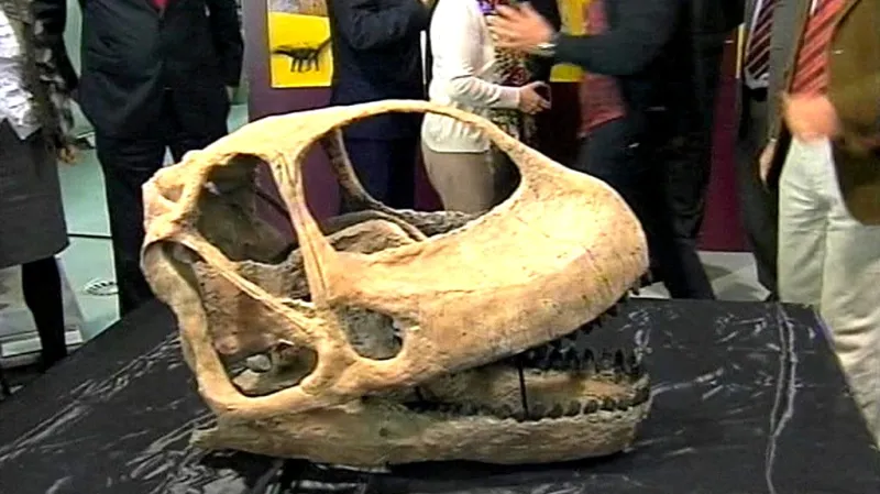 Španělé objevili lebku gigantického dinosaura — ČT24 — Česká televize