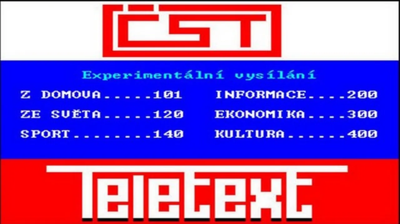 Čtvrtstoletí teletextového vysílání — ČT24 — Česká televize