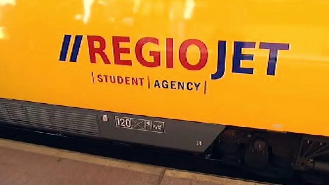 Regiojet se představí slovenským cestujícím — ČT24 — Česká televize