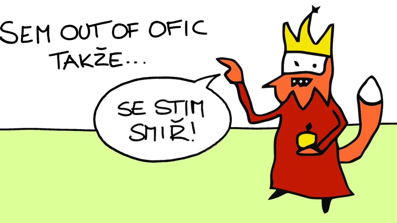 „Sem out of ofic, takže se stim smiř.“ Automatickou odpověď si lze ...