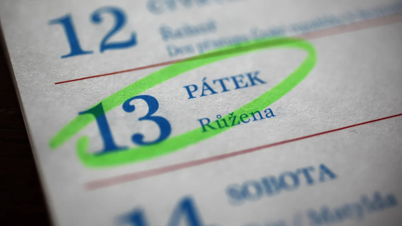 Trpíte paraskavedekatriafobií? Statistika špatnou pověst pátku ...