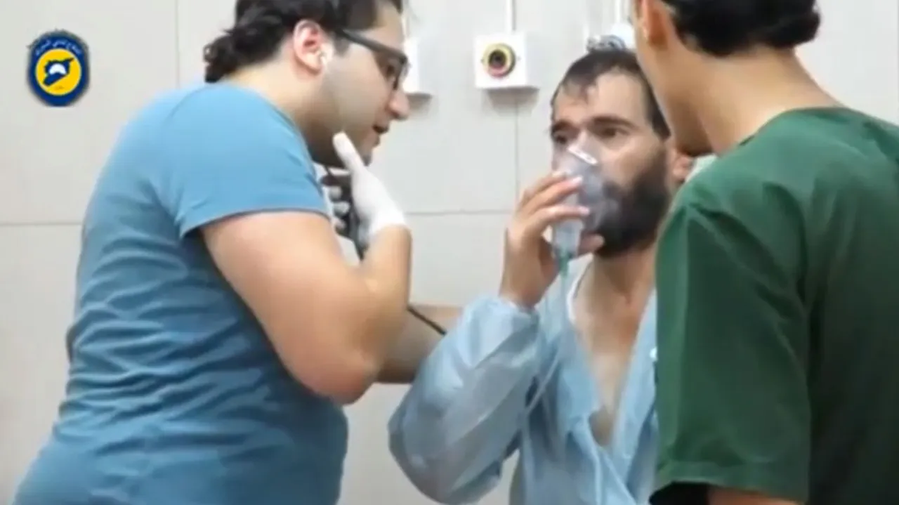Útok v Aleppu, při kterém byl údajně použit chlor, nepřežili dva lidé ...