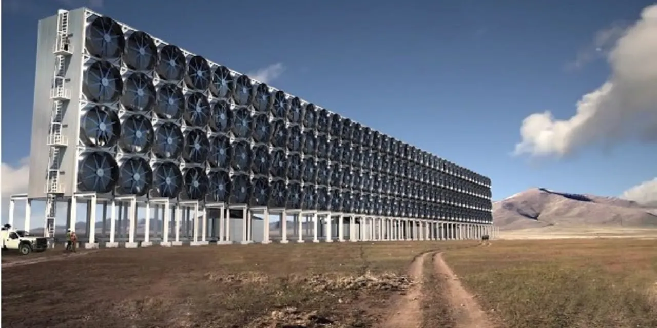 Firma Billa Gatese představila zařízení, které umí odsávat CO2 ze ...