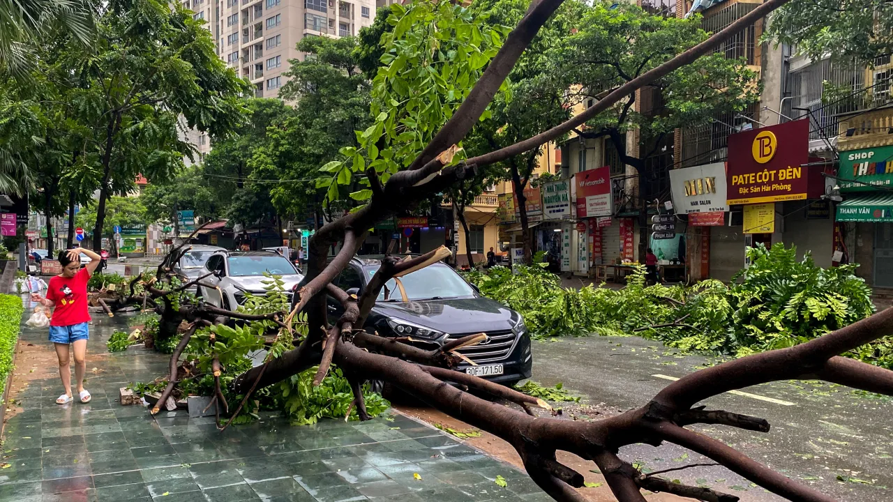 Tajfun Yagi si ve Vietnamu vyžádal přes dvacet obětí — ČT24 — Česká ...