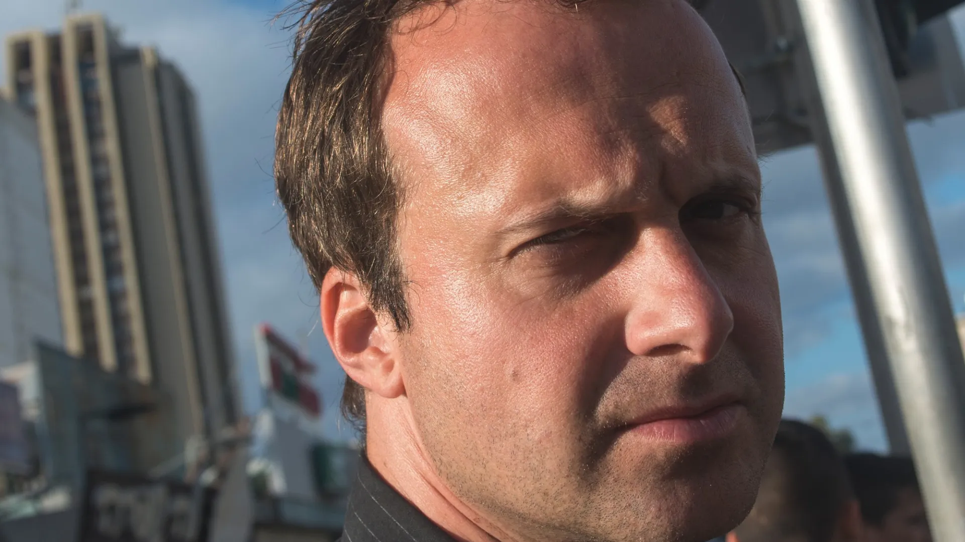 Exkluzivní rozhovor s Davidem Borkem před odletem na Blízký východ ...