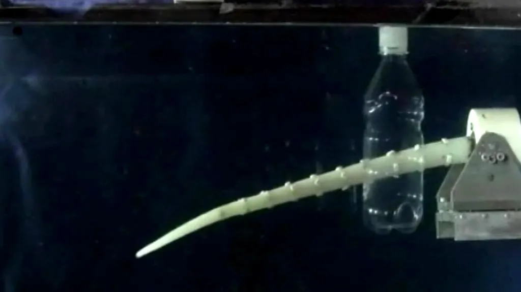 Umělé chapadlo má pod vodou zachraňovat životy — ČT24 — Česká televize