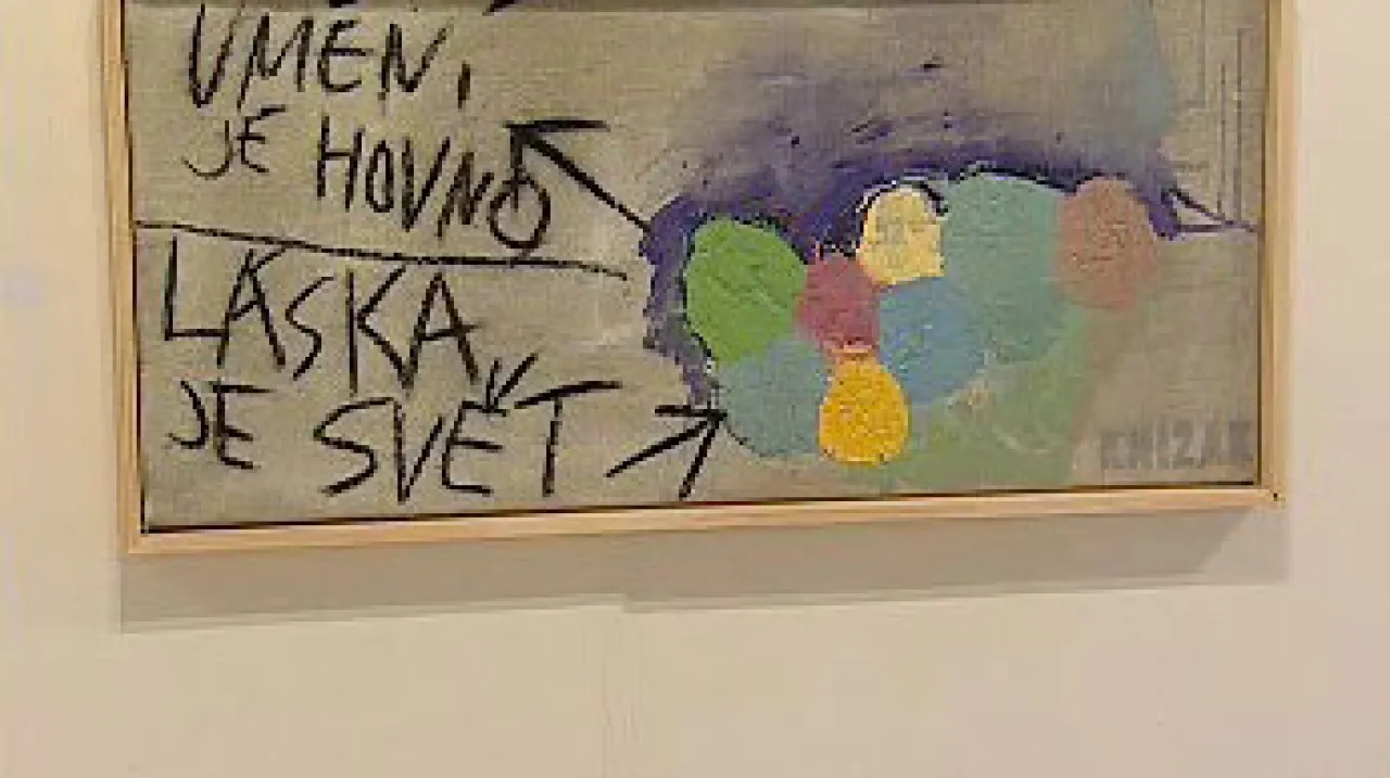 Milan Knížák: Práce z poslední doby — ČT24 — Česká televize