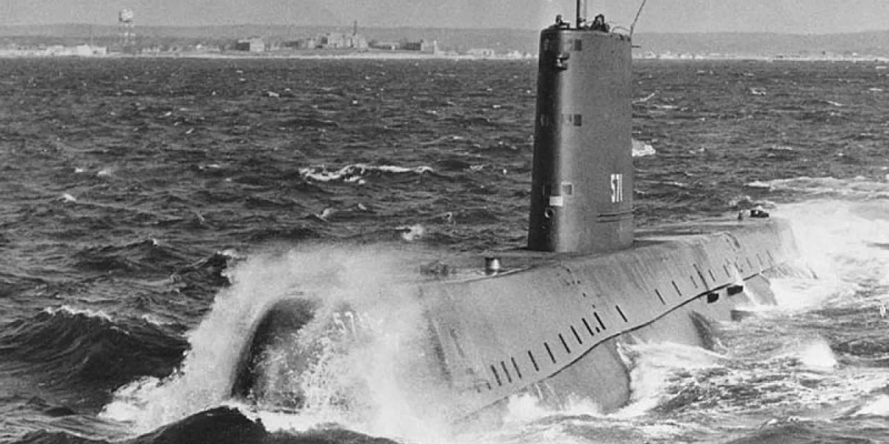 Americká ponorka Nautilus dosáhla Severního pólu — ČT24 — Česká televize