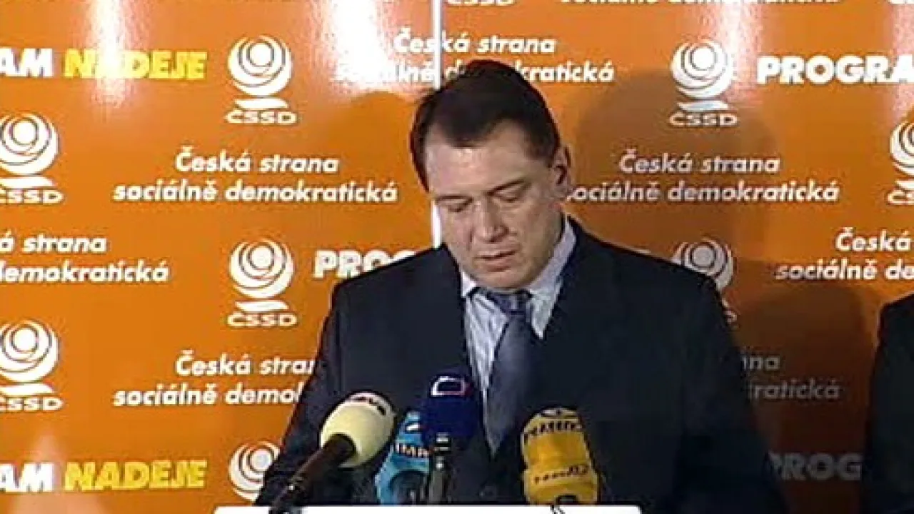 Paroubek o kongresu ODS: Ideová prázdnota a „legranda“ — ČT24 — Česká televize