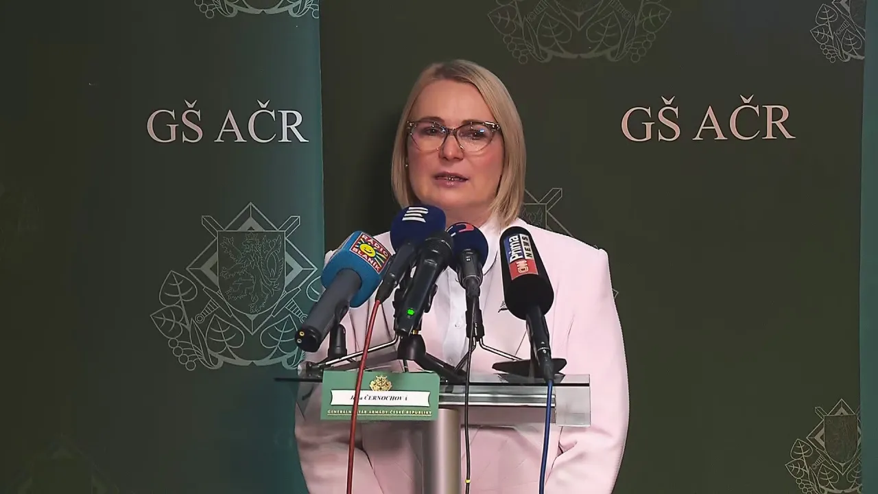 Nábory nejdou podle představ, řekla Černochová. S armádními špičkami ...